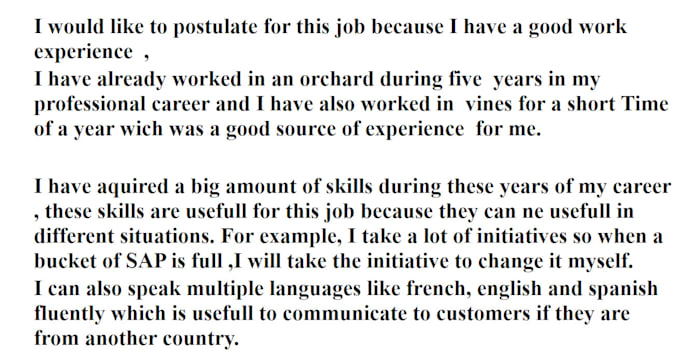 Translate your cv or motivation letter as a native speaker by Samuel ...