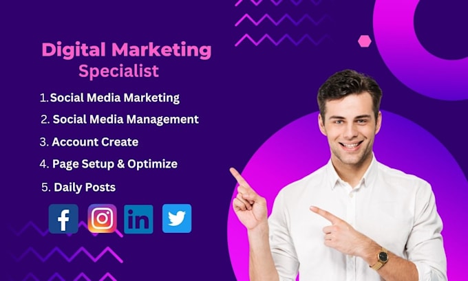 Do your digital marketing specialist by Ranamridha003 | Fiverr