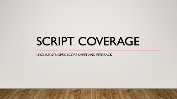 Read your script and give detailed industry level feedback by Lukecleaver | Fiverr
