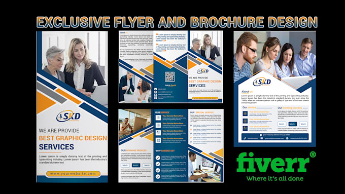 Do exclusive flyer and brochure design by Shamim2048 | Fiverr