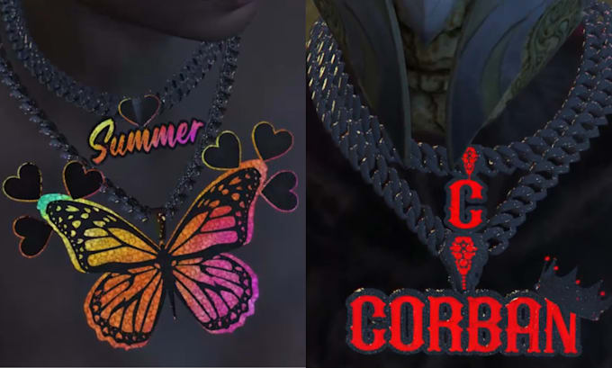 Make you custom chains and jeweler for fivem by Damionscott457 | Fiverr