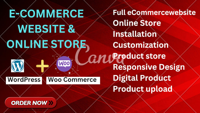 Build ecommerce website or online store website or woocomerce website by Wprajamahaveer | Fiverr
