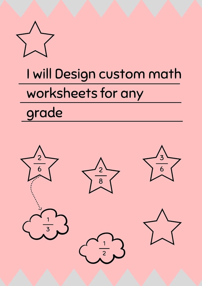 Design custom math worksheets for any grade by Fs_designer1 | Fiverr
