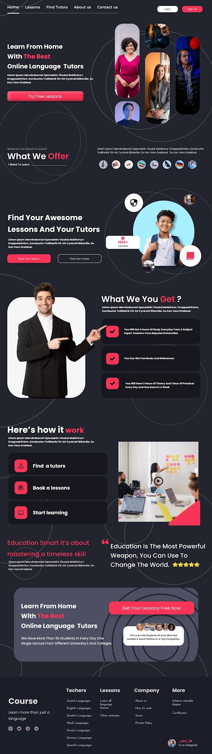 Professional ui ux designer creating engaging and intuitive digital ...