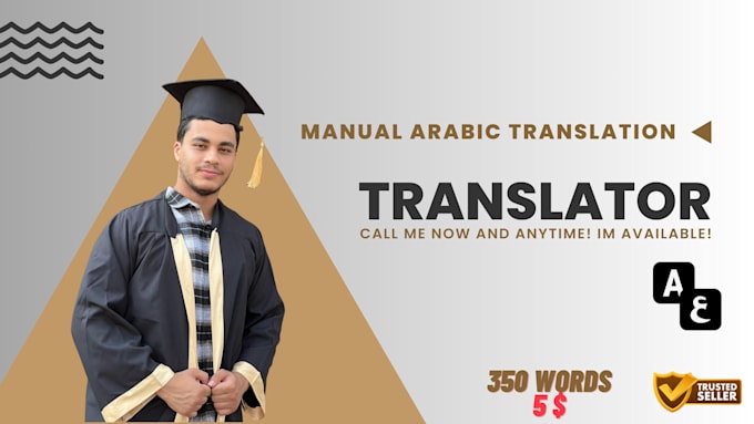 Translate english to native professional arabic today by Mrrado7 | Fiverr