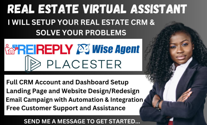 Setup reireply crm reireply website placester wise agent crm gohighlevel kvcore by Jayden_wills ...