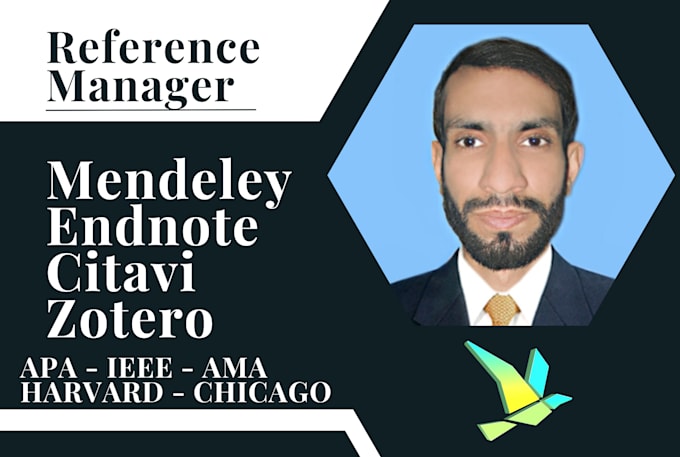 Find and manage references and pdfs, in mendeley, endnote, zotero or citavi by Malikawan86 | Fiverr