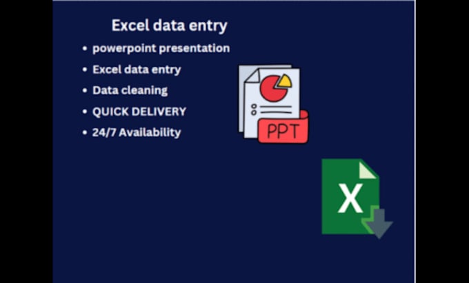 Data cleaning data entry ppt copy paste and writer by Chotu_2023 | Fiverr