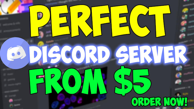 Build the perfect discord server for your community by Fortdesign102 ...