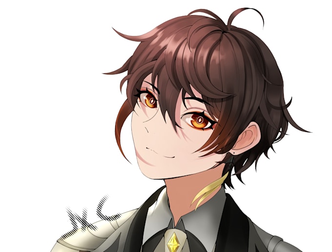 Draw beautiful anime style, oc, fanarts, realperson to anime by Jxc ...