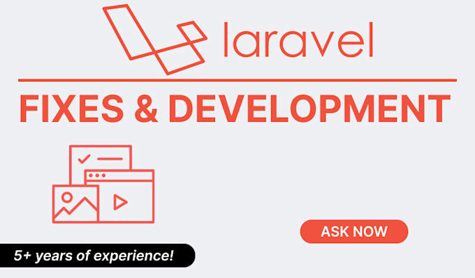 Develop, update or fix your laravel web page or app by Agustinzamar | Fiverr