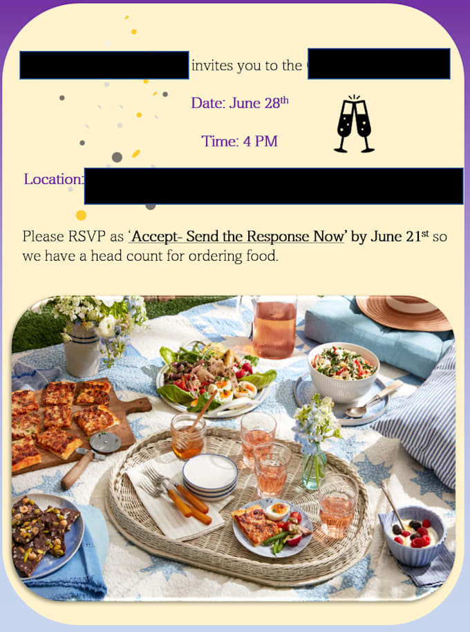 Create the most sophisticated invitation for you by Sanjana0694 | Fiverr