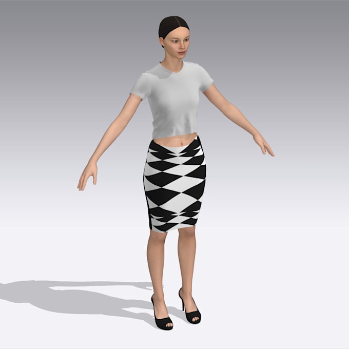 Clo3d create and realistic 3d fashion designs by Rishenk | Fiverr
