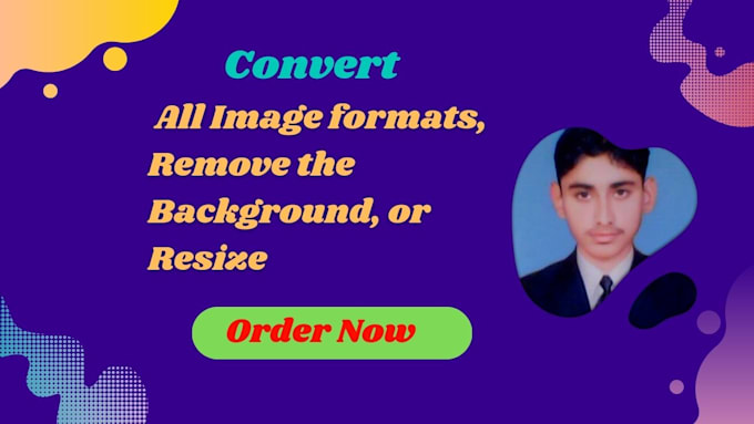 Convert all image formats, remove the background, or resize by ...