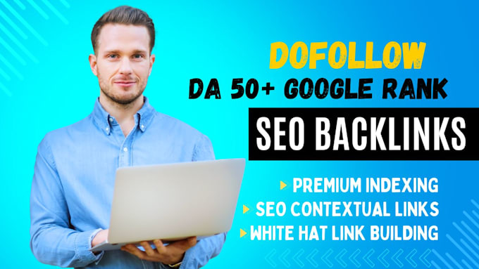 High da dofollow seo backlinks white hat skyrocket ranking by Doyasagor | Fiverr