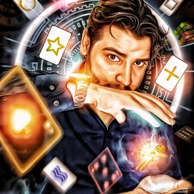 Help you to learn your first card trick and 3 basic move in card magic by Skanderkhabou | Fiverr