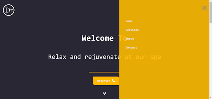 Create a responsive page html css and js by Little_engineer | Fiverr