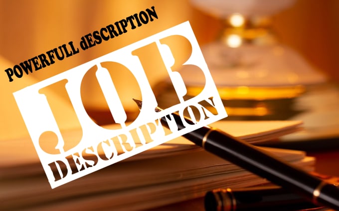 Write powerful job description by Shanzahra6 | Fiverr Write powerful job description by Shanzahra6 | Fiverr