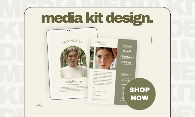 Design a professional media kit to boost your brand by Valeortegan24 ...