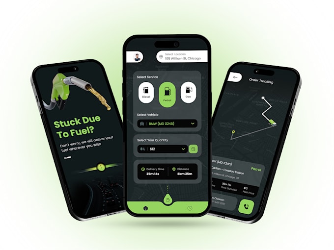 Develop oil and gas app fuel delivery app gas station app by ...