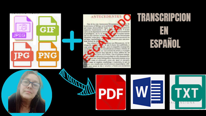 Realizaré transcripción de contenido en imágenes o documentos escaneados a pdf by Flower_digital ...