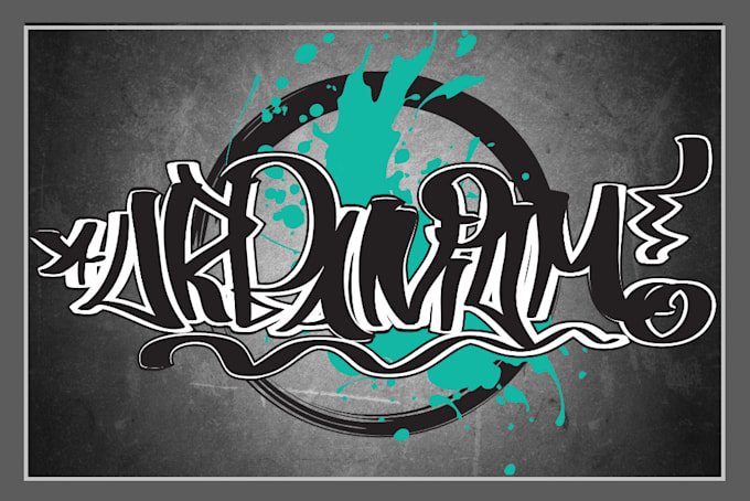 Draw graffiti tag handstyle logo by Rhond_hoyt | Fiverr