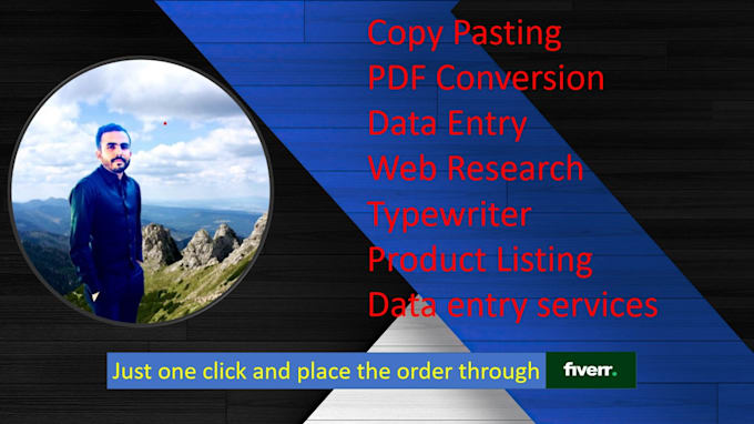 Assistant in conversion files and data entry typing in 1 hour by ...