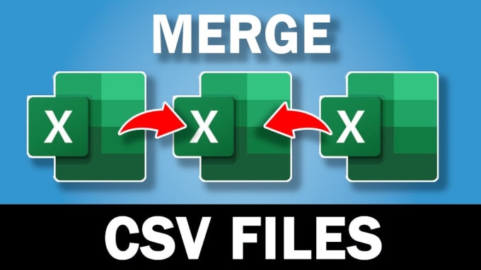 Merge multiple csv, txt, excel files to master excel by Somray | Fiverr Merge multiple csv, txt, excel files to master excel by Somray | Fiverr