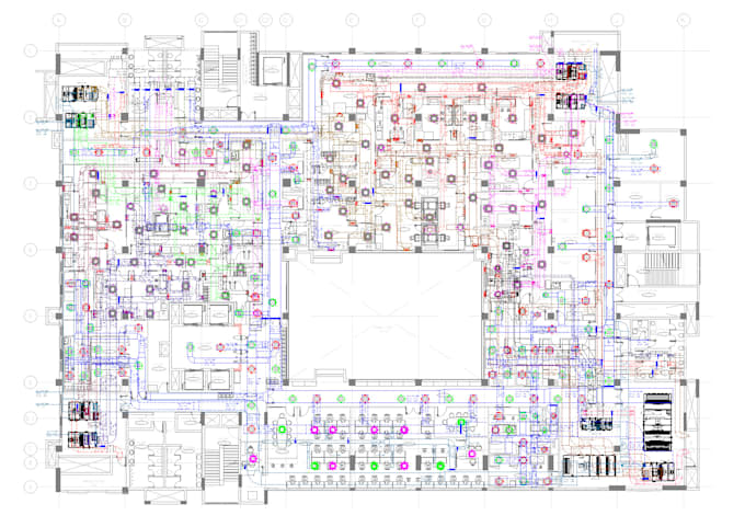 Hvac ducting and piping drawings by Manojaravind_r | Fiverr