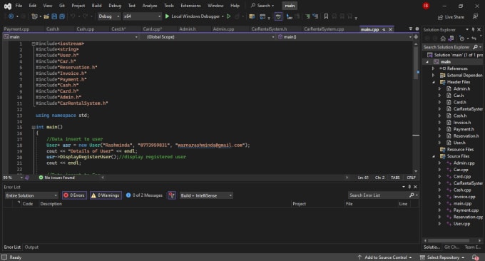 Code your c and cpp programming tasks by Warnarashmind | Fiverr Code your c and cpp programming tasks by Warnarashmind | Fiverr
