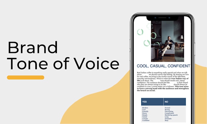 Create an original tone of voice guideline for your brand by Shan_denkhaus | Fiverr