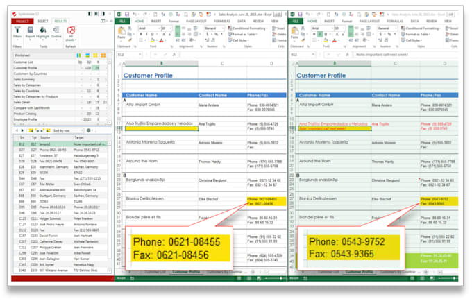 Find differences in two similar excel sheets by Sourabh1404 | Fiverr