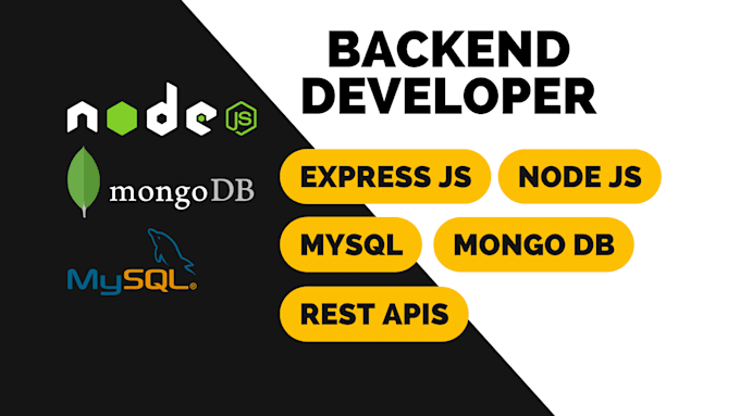 Be your node js developer for backend rest api development by Hammad_mern_dev | Fiverr