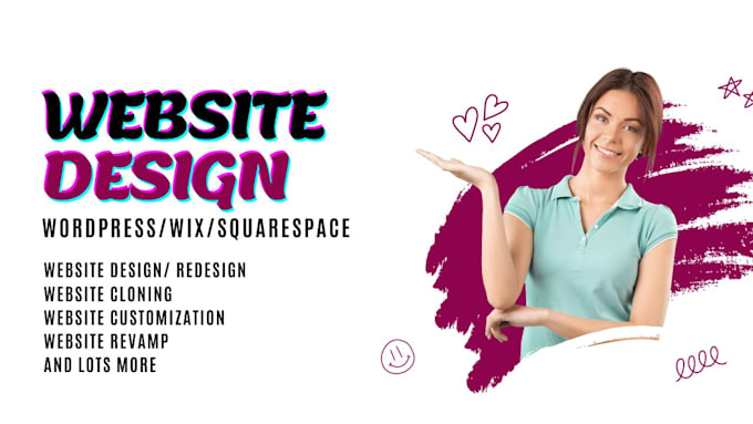 Design, redesign, clone, revamp, customize wordpress, wix, squarespace website by Semilore_tech ...