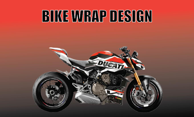 Do design custom racing motorcycle bike wrap, vinyl and bike decals by ...