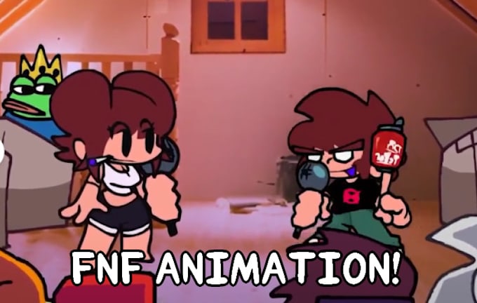 Animate your fnf sprites by Moniktwosie | Fiverr