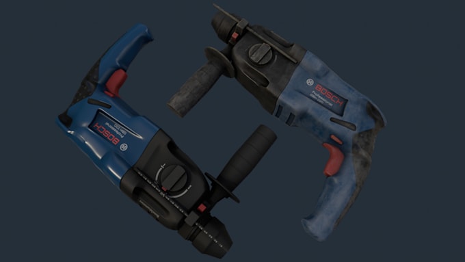 Realistic and stylized hard surface objects by Tixalam | Fiverr