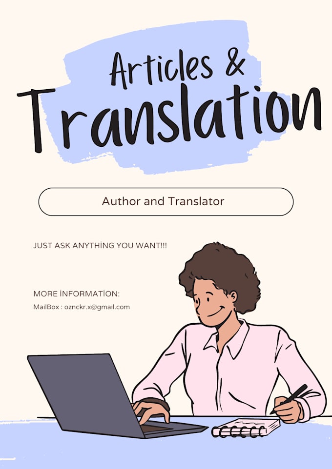 Writing and translation articles by Theozyme | Fiverr