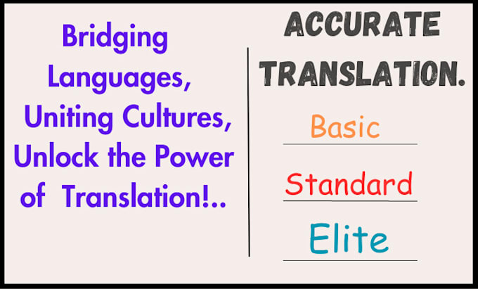 Provide accurate and professional translation services by Techhub01 ...