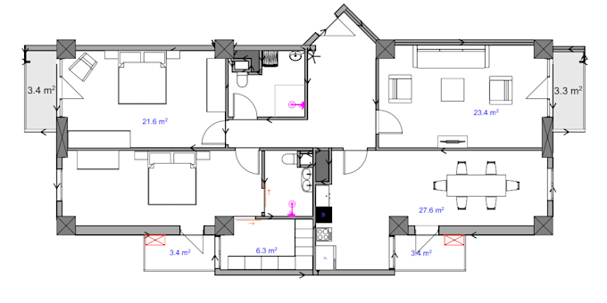 Make a partition plan by Salve27 | Fiverr