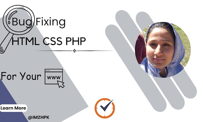 Help you resolve bugs in your html css wordpress php or asp code by ...