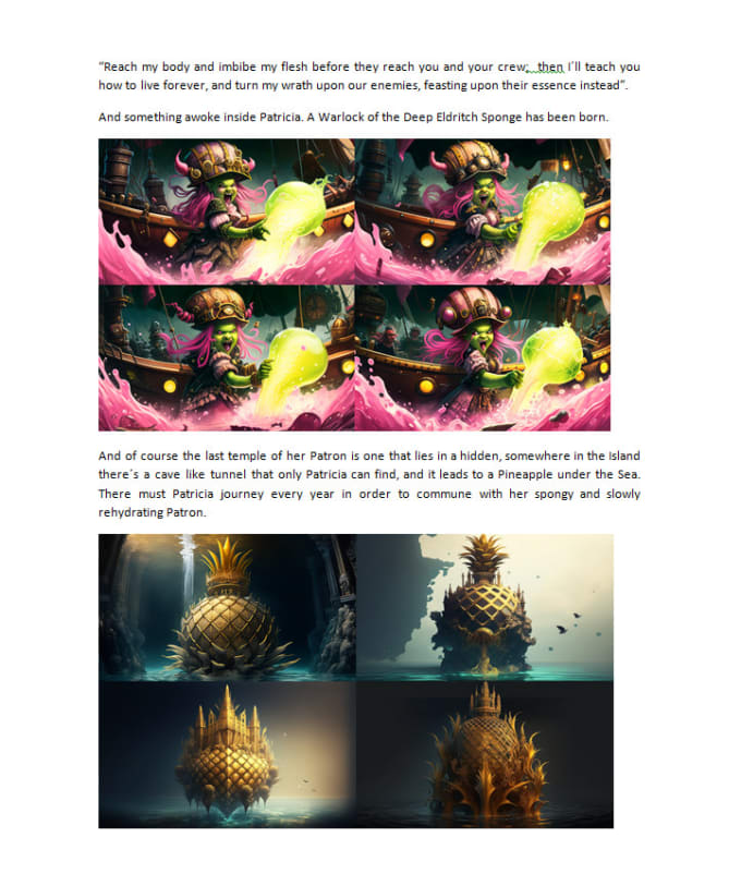 Create dnd characters with sheets backstory and rp tips by Ellonganiza ...