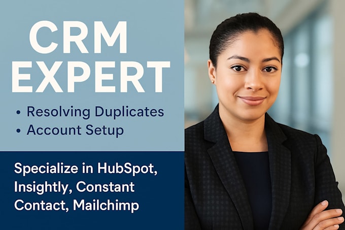 Manage your crm platform by Dtomel | Fiverr