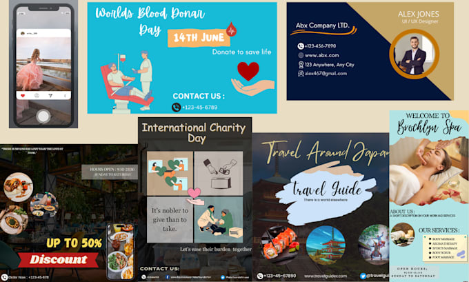 Create unique designs using canva by Farihanishat482 | Fiverr