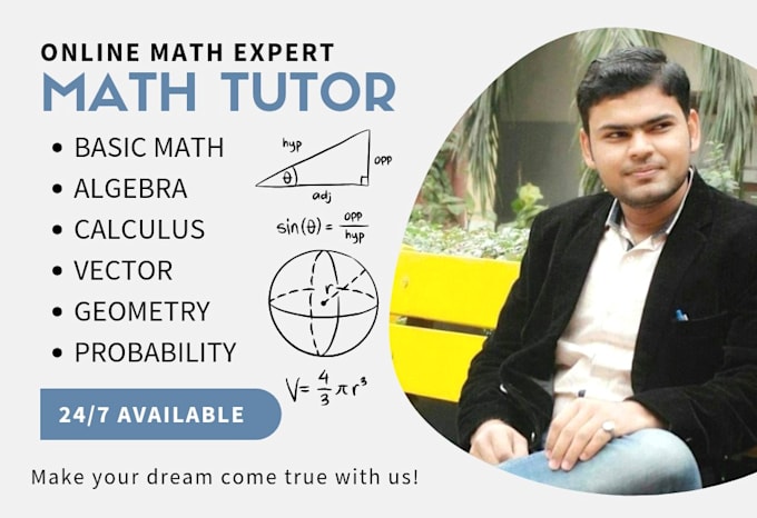 Be your calculus math tutor, university math tutor by Aliraza_sm | Fiverr