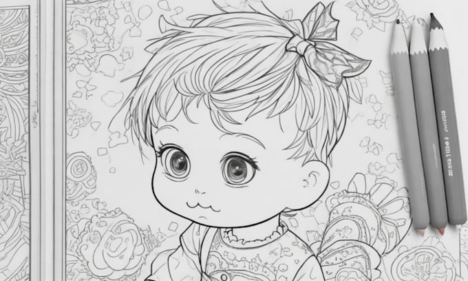 Do coloring book for kids by Walidforbusness | Fiverr