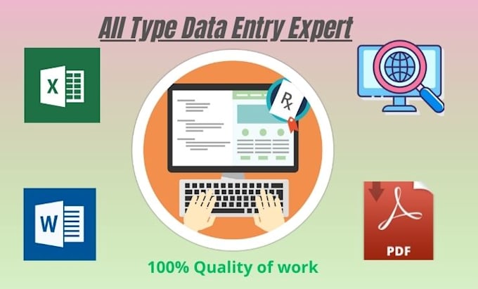 Do data entry, data collection, copy paste, web scraping, excel data ... Do data entry, data collection, copy paste, web scraping, excel data ...