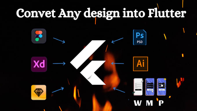 Convert Figma And Adobe Xd Designs To Flutter Flutter Ui Sketch To Flutter By Abdullahch310 