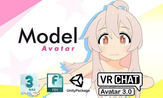 Create A Custom Vr Chat Avatar Texture Rigging Nsfw Fursona 3d Model Vrchat By Johnsonkai178