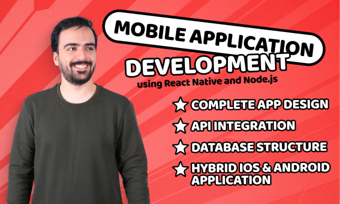 Develop Mobile App With React Native And Node Backend By Faraji2000 Fiverr